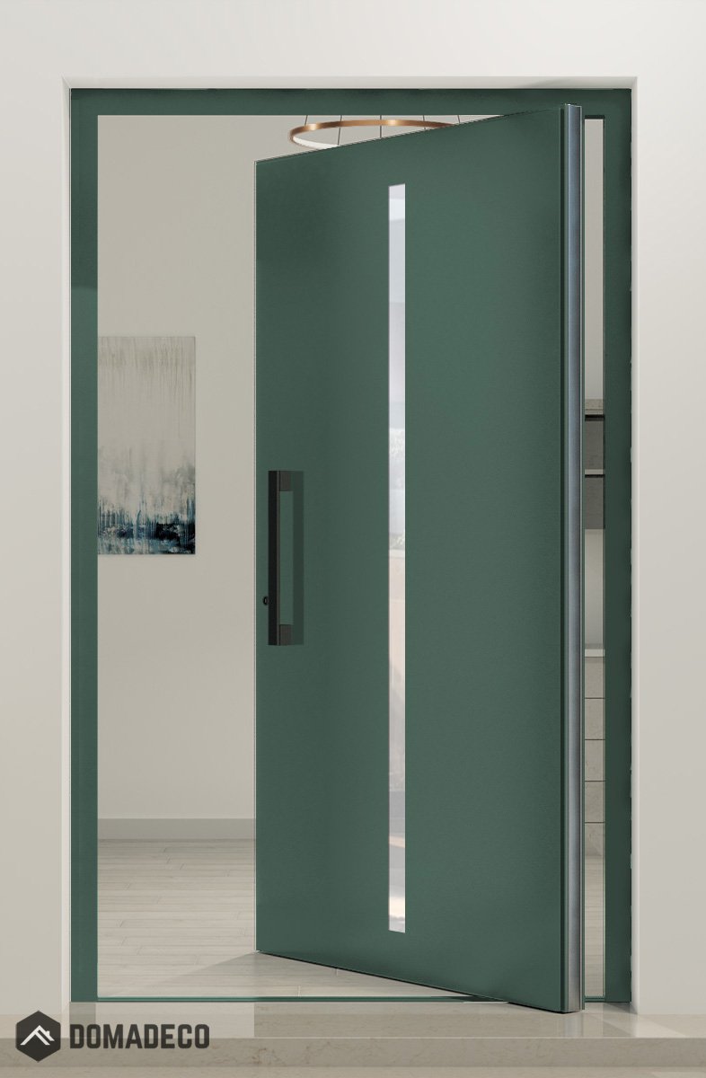 PIVOT Flet B - contemporary pivot door Domadeco