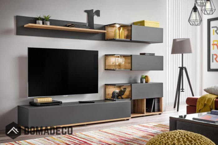 Simi modern entertainment center