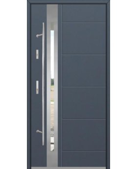 Fargo 25C DB - front door design with side panel Domadeco