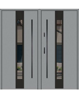 Fargo 30 DB - front door with one side panel Domadeco