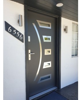 Fargo 23 double - french modern external door Domadeco