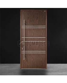 LIM AD18 double - modern double aluminium door Domadeco