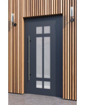 LIM HEY II double - custom aluminium double exterior door with two ...