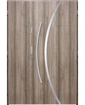 Sta Phoenix - stainless steel single front door. Domadeco