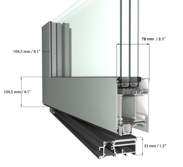 PIVOT Aluminium Front Reynaers Doors | Domadeco