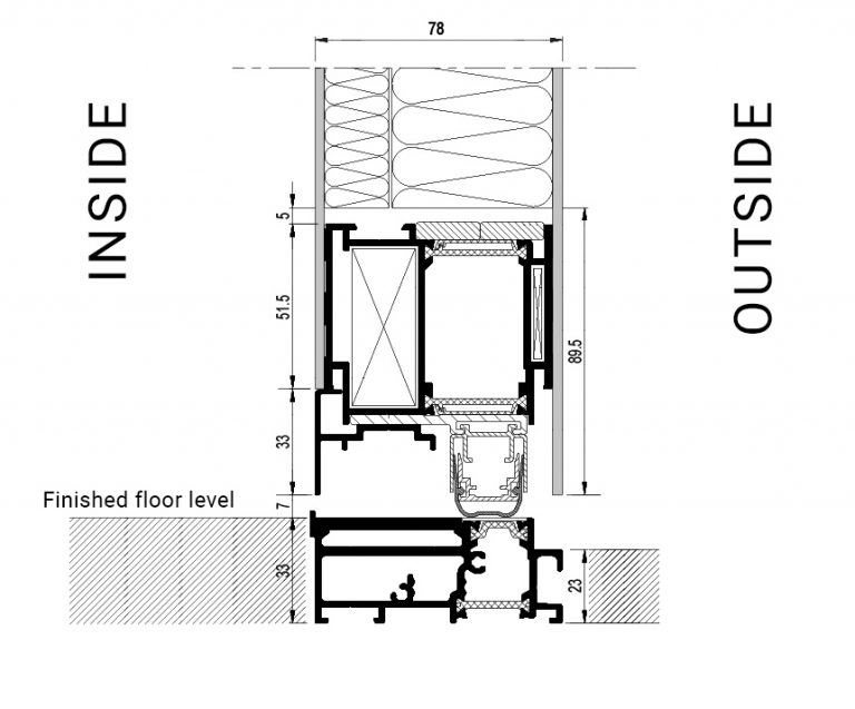 PIVOT Aluminium Front Reynaers Doors | Domadeco