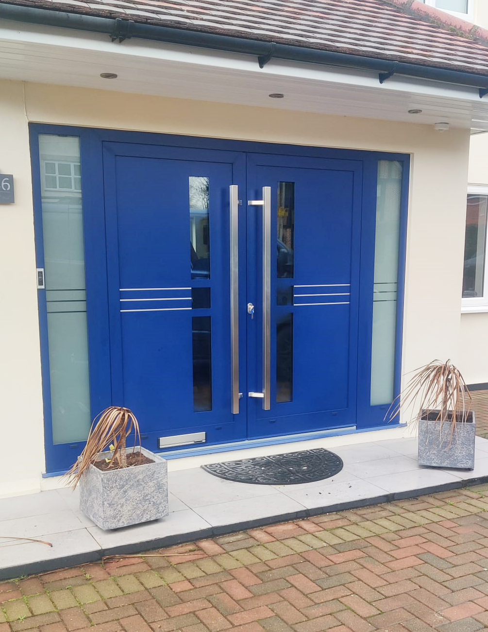 High Quality Modern Aluminium Front Doors for Home