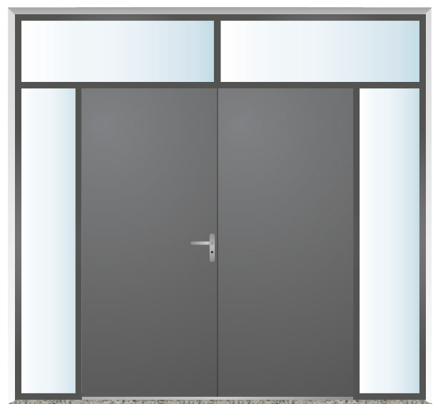 Fargo 38A double - big french front door Domadeco